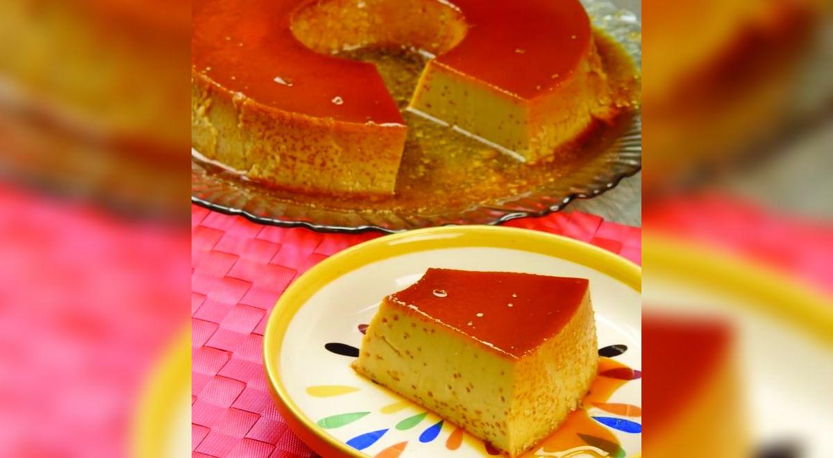 Crema volteada: receta paso a paso VIDEO | Recetas Buenazo