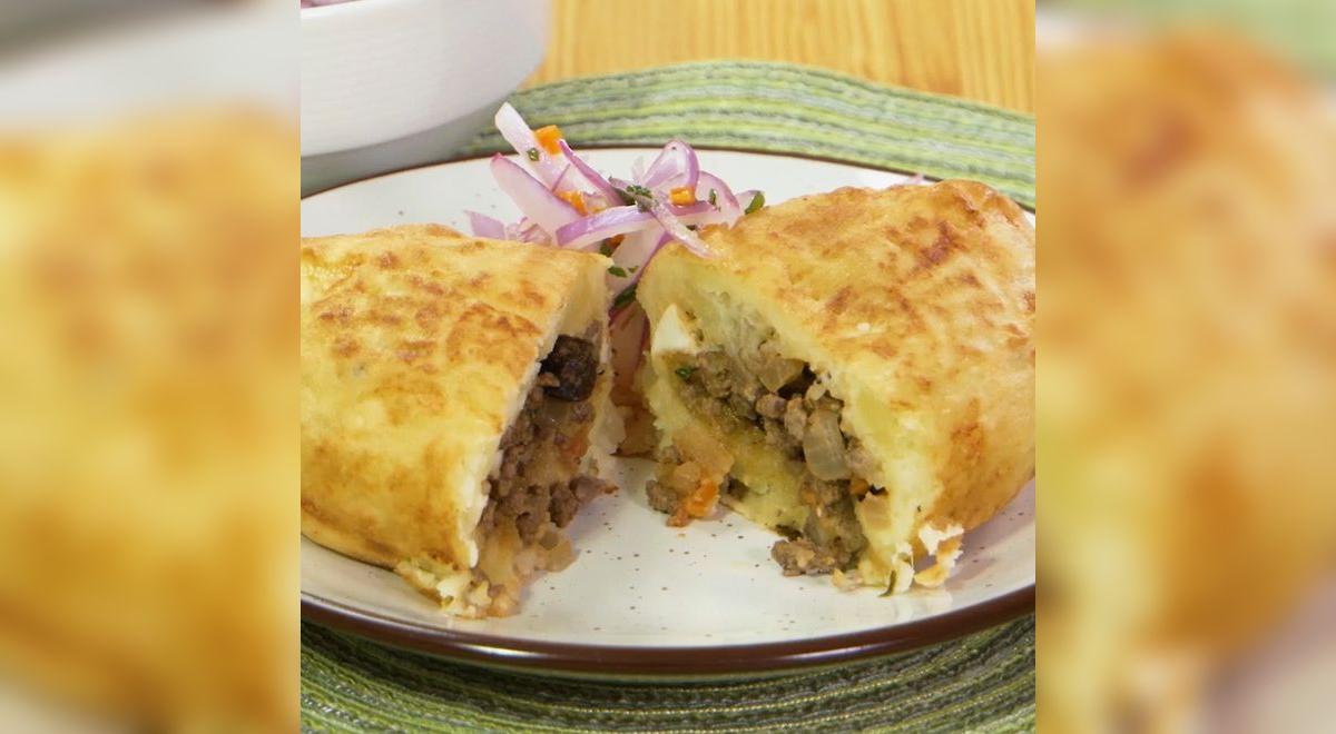Papa rellena peruana: receta paso a paso VIDEO | Recetas Buenazo