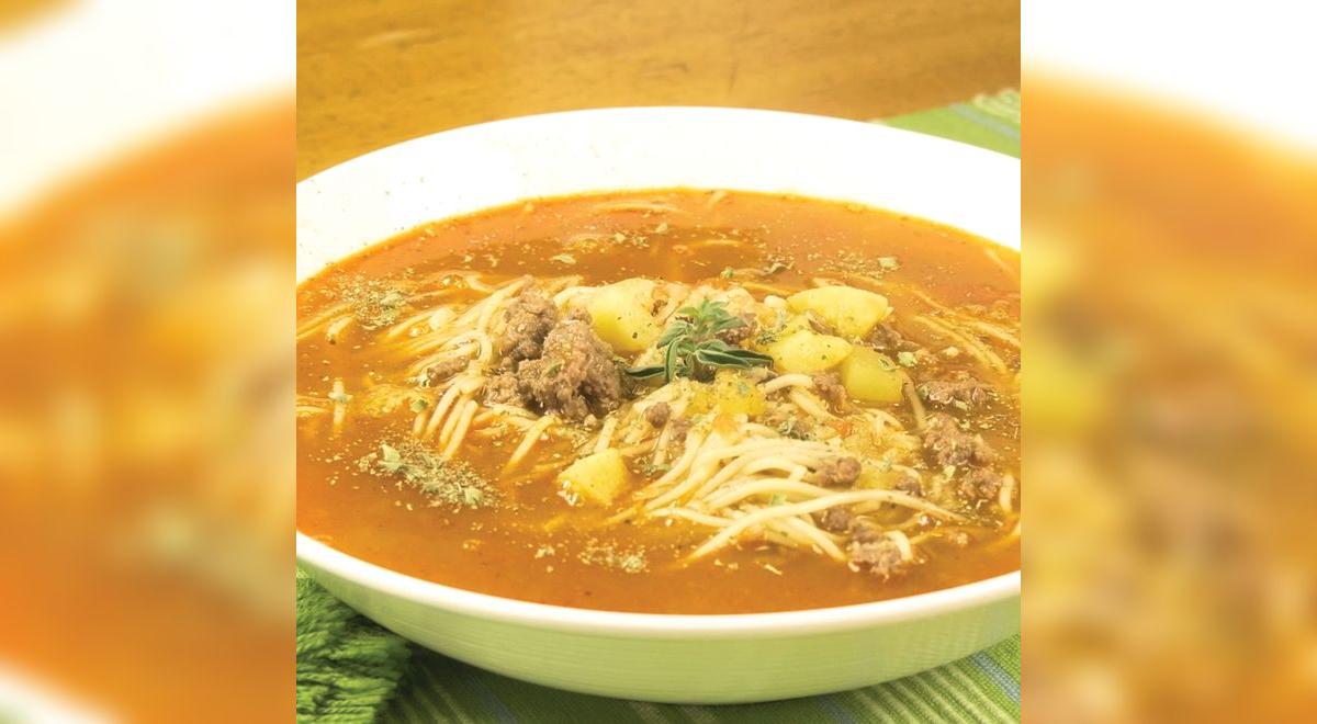 Sopa a la minuta : receta paso a paso VIDEO | Recetas Buenazo