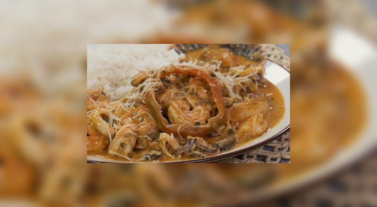 Picante de mariscos: receta peruana paso a paso (VIDEO)