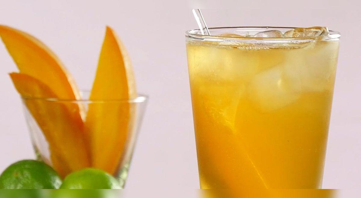 Chilcano de Pisco y Mango: receta paso a paso VIDEO