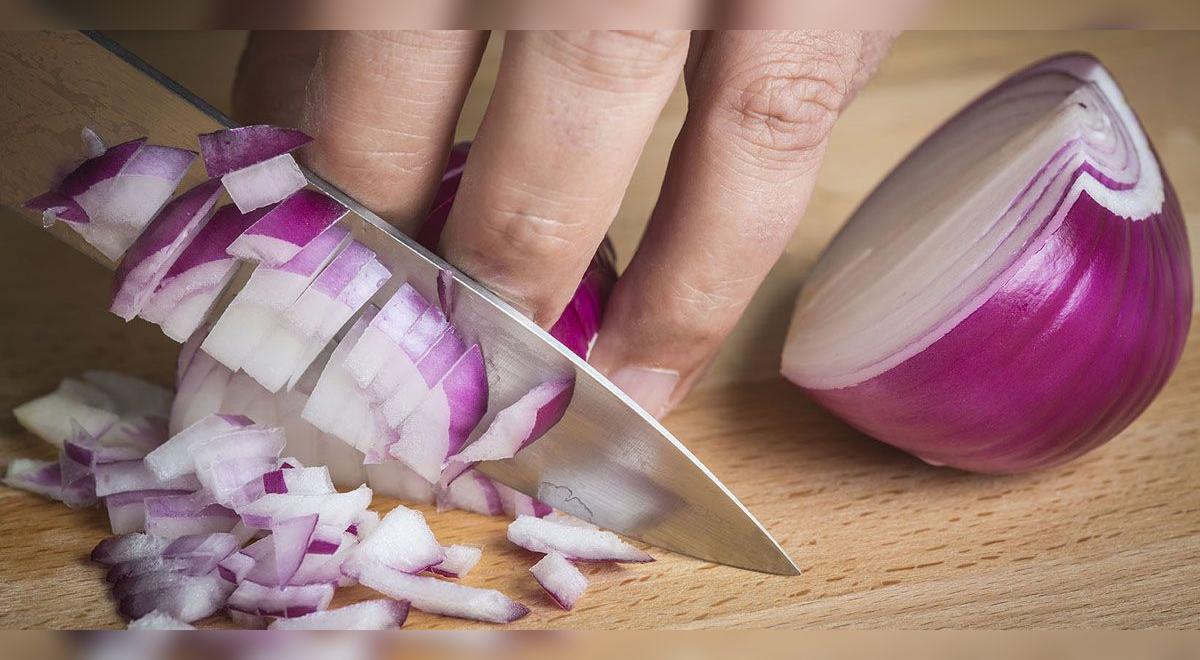 Este es el secreto para cortar cebolla sin llorar