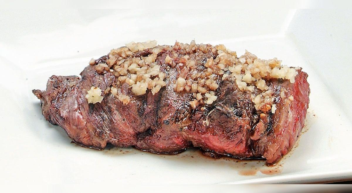 Cuadril al ajo: receta paso a paso