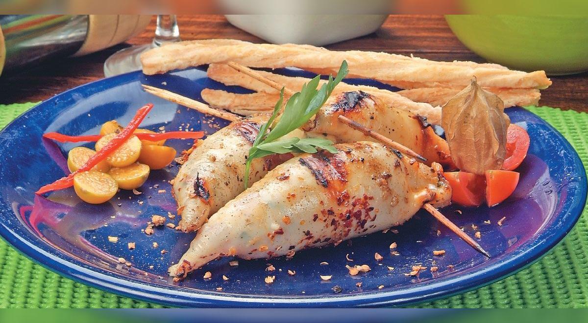 Calamares rellenos: receta paso a paso