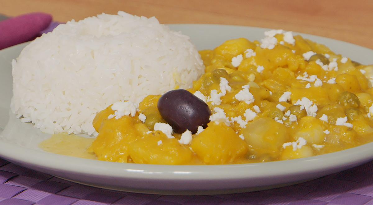 Locro de zapallo: receta paso a paso