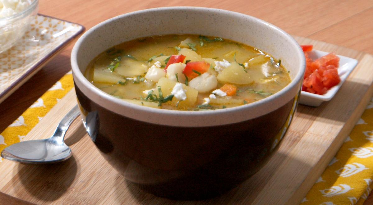 Chupe de alverjas: receta paso a paso