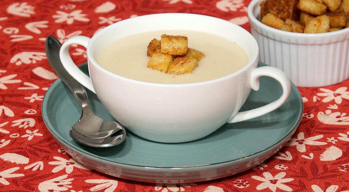 Crema de coliflor: receta paso a paso