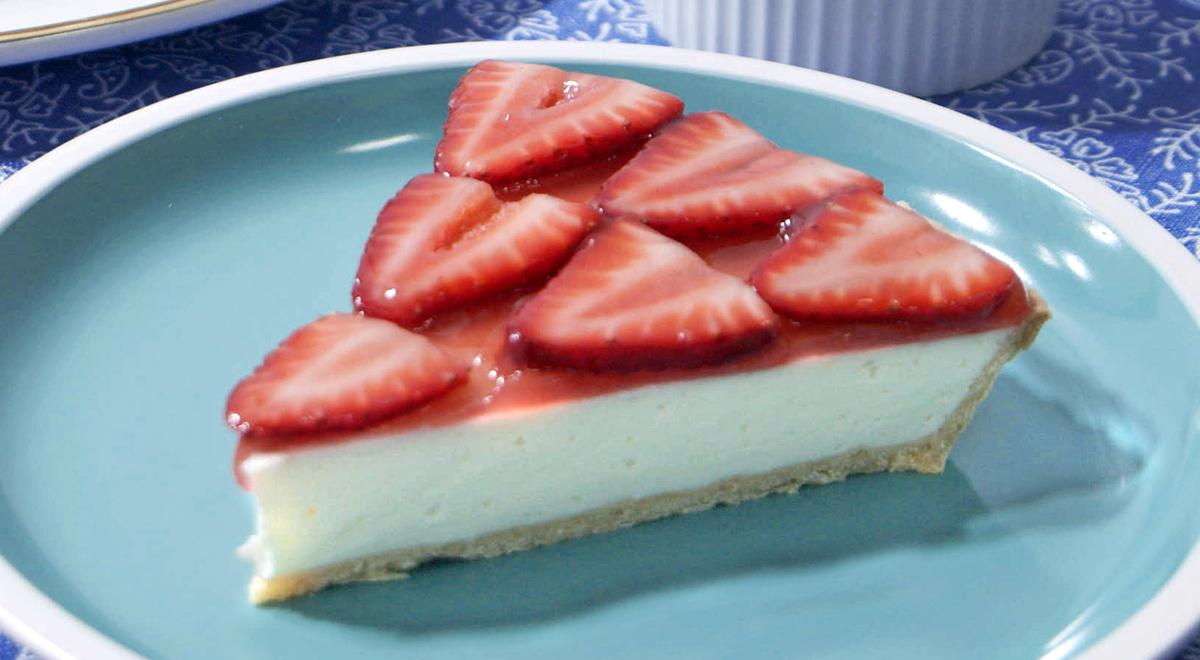 Pie de fresas: fácil y delicioso