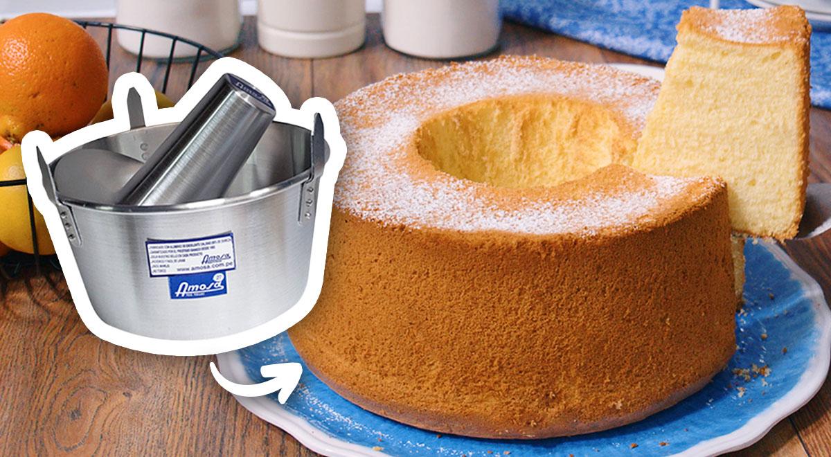 En 6 pasos: Aprende a preparar un delicioso chifón de naranja