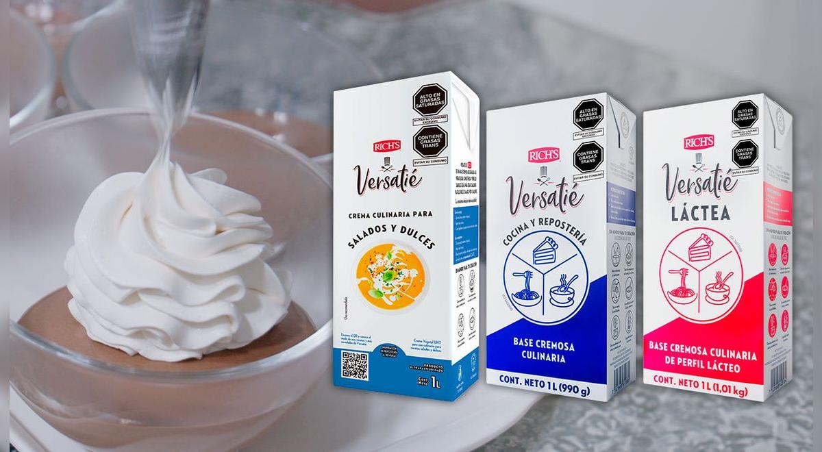 Cremas vegetales para reemplazar a la crema de leche