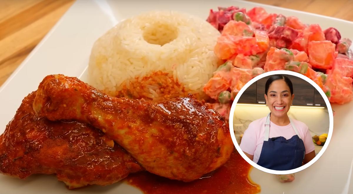 Pollo al horno con ensalada rusa: receta de Nelly Rossinelli