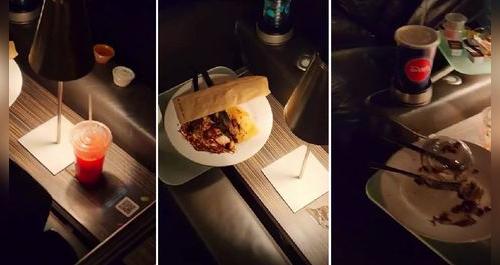 ¡Escándalo en Cinépolis! Filtran imágenes de comida tirada en salas VIP