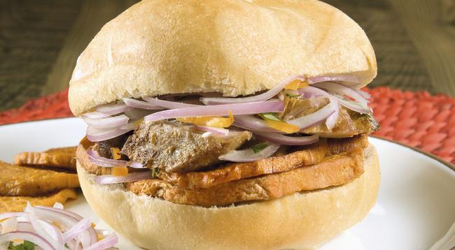 Pan con chicharrón: receta paso a paso | Recetas Buenazo